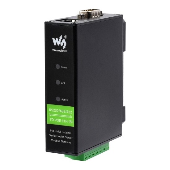 WaveShare 2 Kanal RS485 - RJ45 Ethernet Modülü - Poe Fiyatı