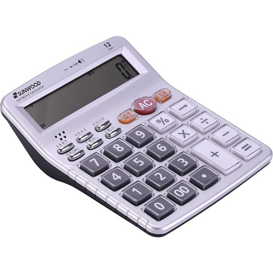 Mavco Geniş Ekran Hesap Makinesi Insan Sesi Genel Mali Vezne Fiyatı