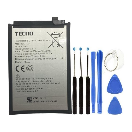 Tecno BL-49JT 5000 Mah Camon 18P CH7N Pil Batarya Ve Tamir Fiyatı