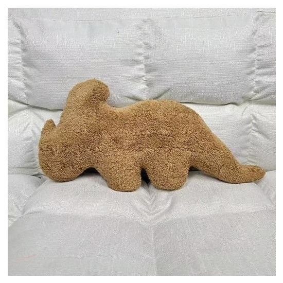 Longrui Eğlenceli Triceratops Dino Nugget Bebek Yastık Fiyatı