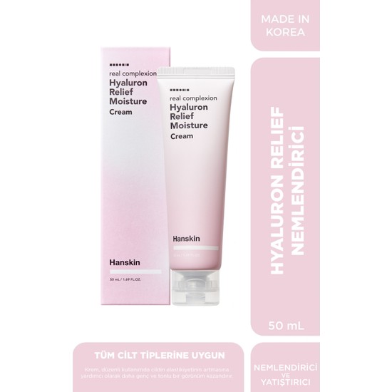 Hanskin Hyaluron Relief Water Sun Cream- Spf50+ Pa++++ Güneş Fiyatı