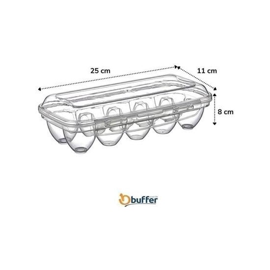 Hatiç Store Buffer 10 Bölmeli Kilitli Kapaklı Yumurtalık Fiyatı