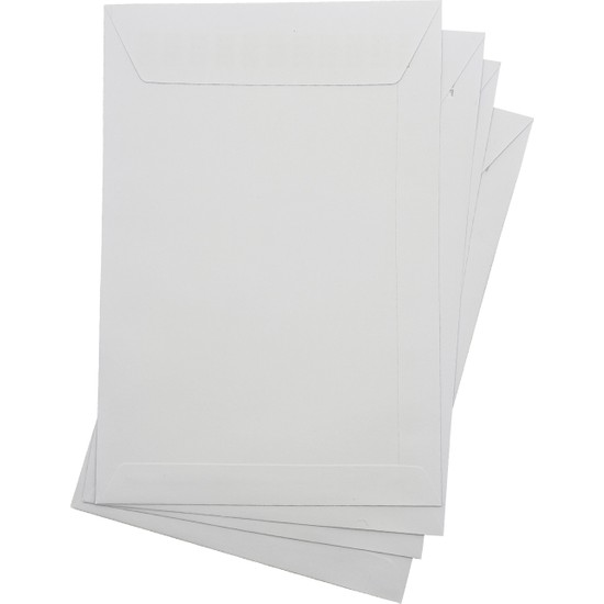 Limmy Zarf A5 Boyutunda Beyaz Torba Zarf 17X25 cm - 50 Adet Fiyatı