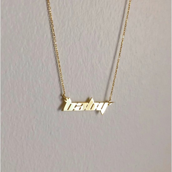 Emren Jewelry Kişiye Özel Isim Kolye 925 Ayar Gümüş Fiyatı