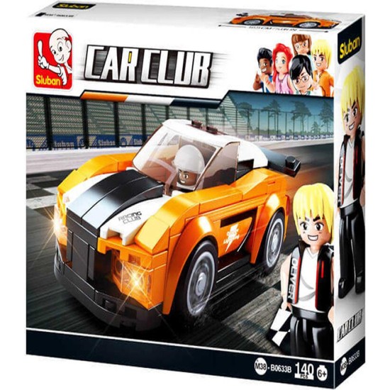 Sluban Car Club Yarış Arabası _turuncu 1016000163000 Fiyatı