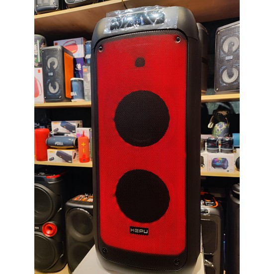 Hepu Hp 965 Şarjlı TAŞINABILIR40 Watt Rms 2*8 Inch Bluetooth Fiyatı