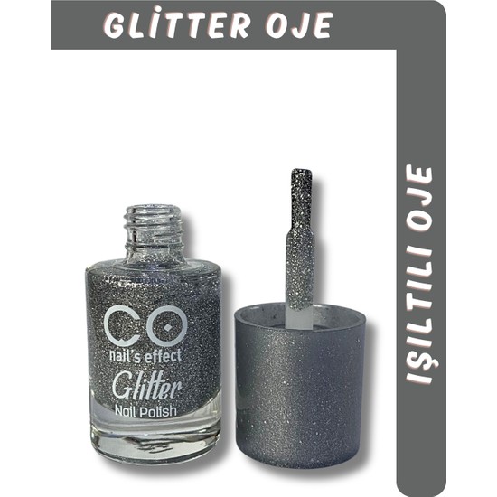 CO Glitter Simli Oje Gri No:2 Fiyatı - Taksit Seçenekleri