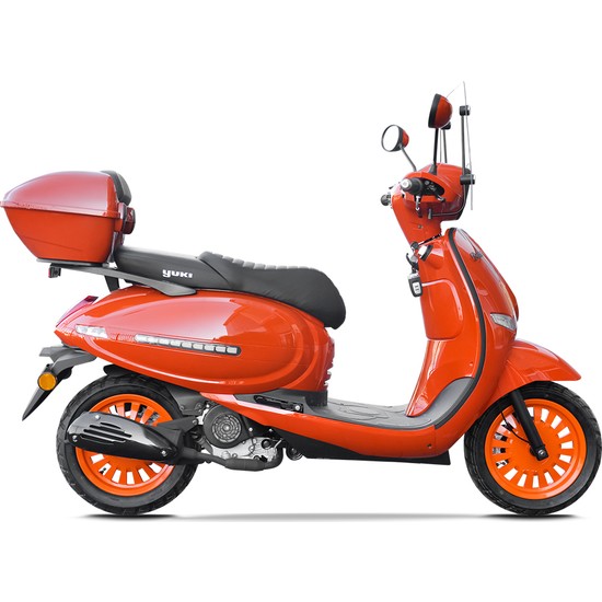 Yuki Bellini 50 Benzinli Scooter - Turuncu Fiyatı
