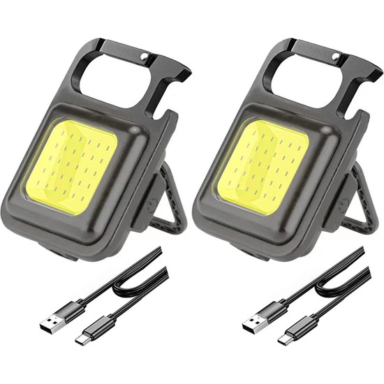 Xiyu Shop 2 Adet Taşınabilir Cob LED Klip Kanca Mini Cep Fiyatı