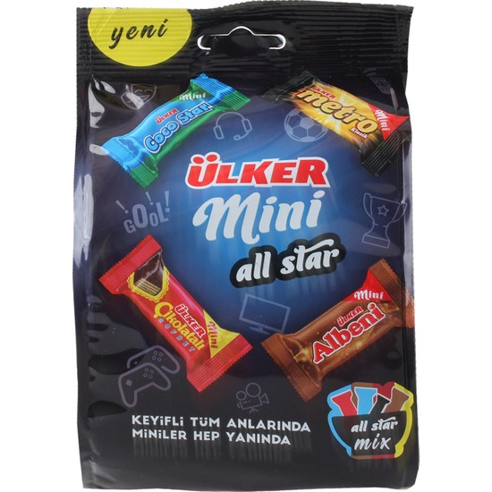 Ülker Mini All Star Mix 91 gr Fiyatı - Taksit Seçenekleri