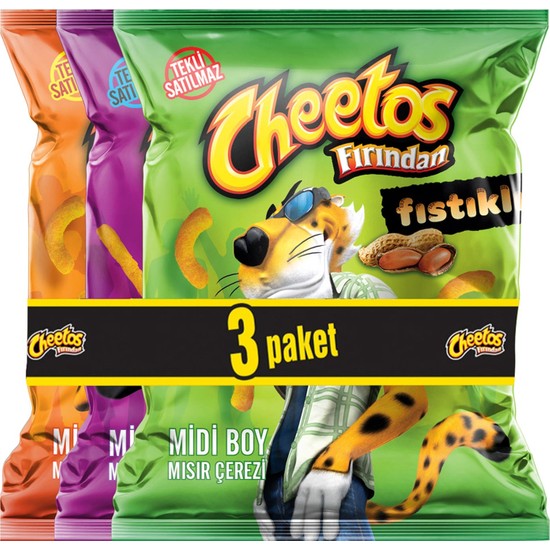 Cheetos Midi Boy 3'lü 43 gr Fiyatı - Taksit Seçenekleri