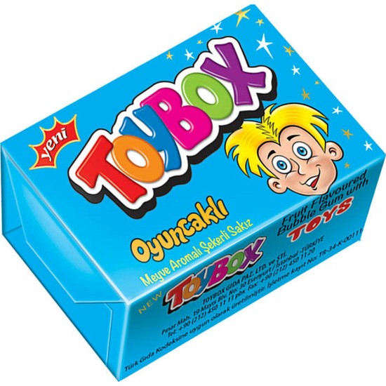 Toybox Oyuncak Şekerli Sakız 5 gr Fiyatı - Taksit Seçenekleri