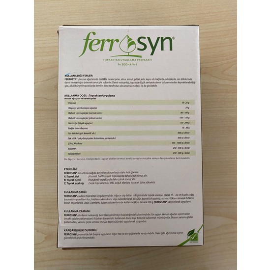 Ferrosyn Fe 1 kg Fiyatı, Taksit Seçenekleri ile Satın Al