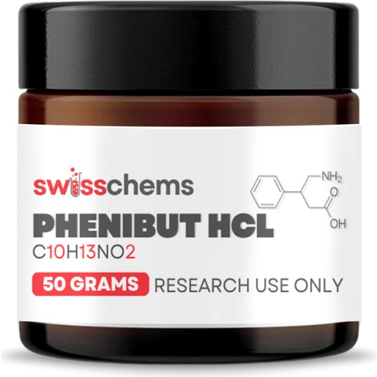 Swisschems Phenibut Hcl – Powder, 50 Grams . Usa Firma Fiyatı