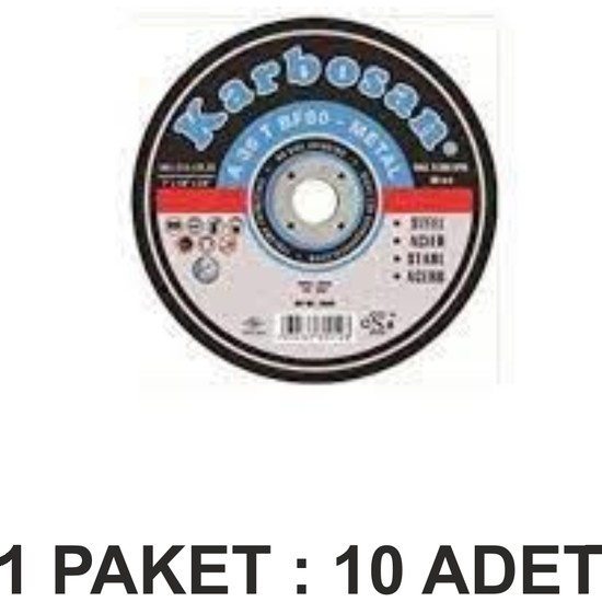AK TEK Karbosan Kesme Tažşı Nk 115 Paket 10'lu Fiyatı