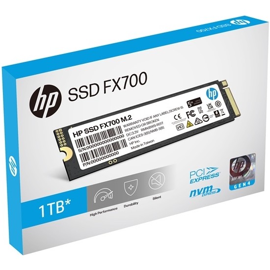 Hp SSD FX700 1tb 7200MB/S - 6200MB/S GEN4X4 Pcı-E Nvme M.2 Fiyatı