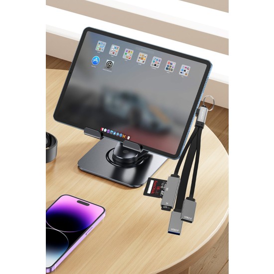 Earldom HUB18C 4in1 Type-C To USB 3.0 / USB 2.0 / Sd/tf Kart Fiyatı