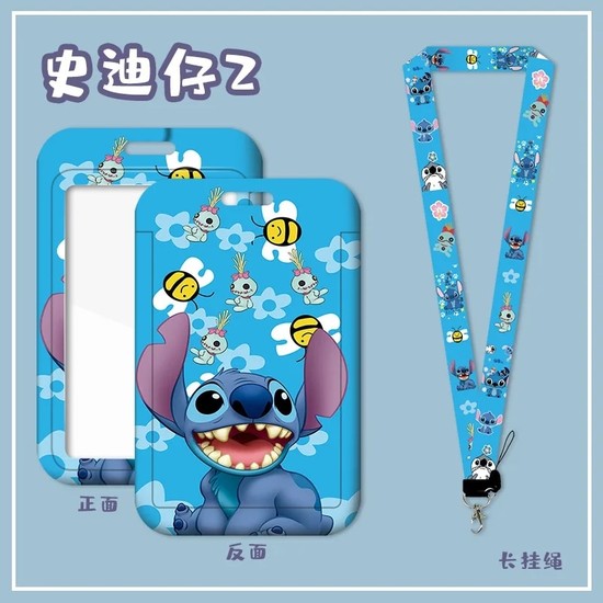 Songli 22 Disney Pvc Kart Tutucu Anime Stitch 2022 Yeni Fiyatı