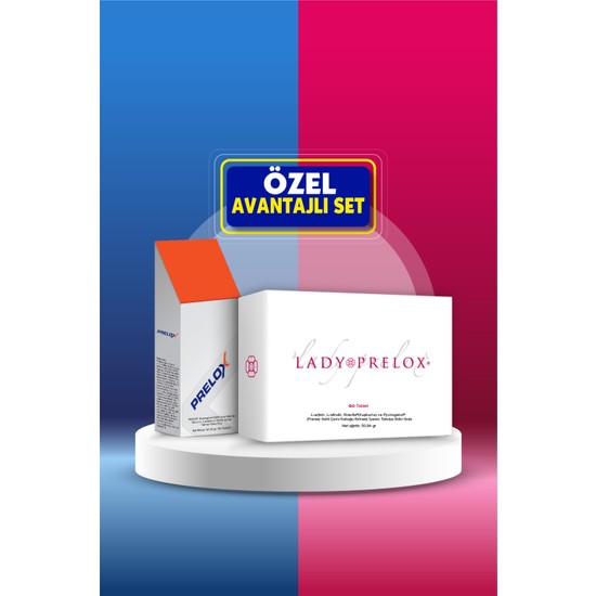 Lady Prelox ® 60 Tablet ve Prelox ® 60 Tablet - Sağlıklı Fiyatı