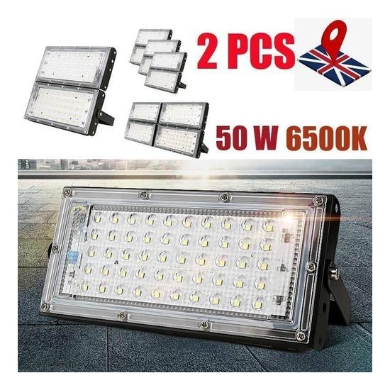 Xinhang (Yeşil) 2x 240 V 50 W LED Sel Işık IP65 Bahçe Açık Fiyatı
