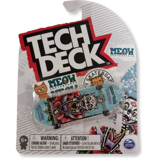 Toyfest Tech Deck Parmak Kaykayı Tekli Paket 96 mm - Meow Fiyatı