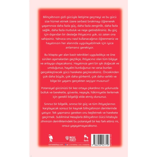 Subliminal Mesajlarla Bilinçaltının Gücü - Joseph Murphy Kitabı