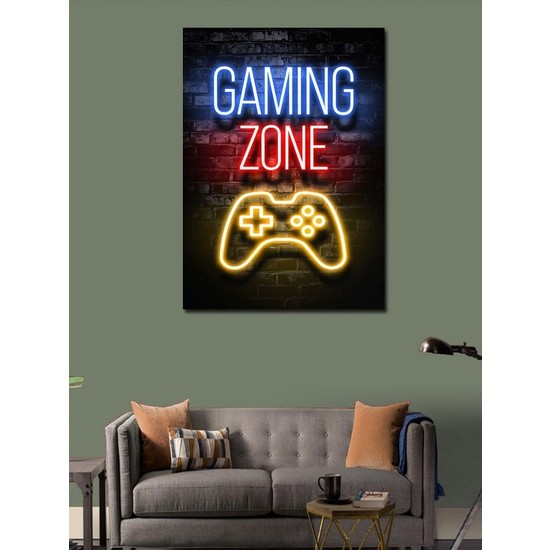 Kanvas Tablo Gaming Zone Fiyatı, Taksit Seçenekleri ile Satın Al