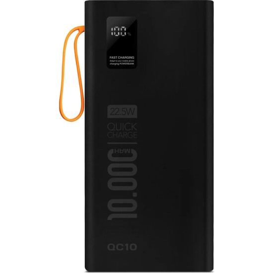 MM Teknoloji QC10 10.000 Mah Pd 22.5W Dahili Kablolu Hızlı Fiyatı