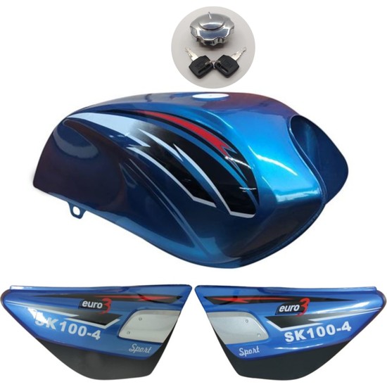 Mondial Superboy 100 Mg Benzin Deposu Mavi Eski Model Set Fiyatı