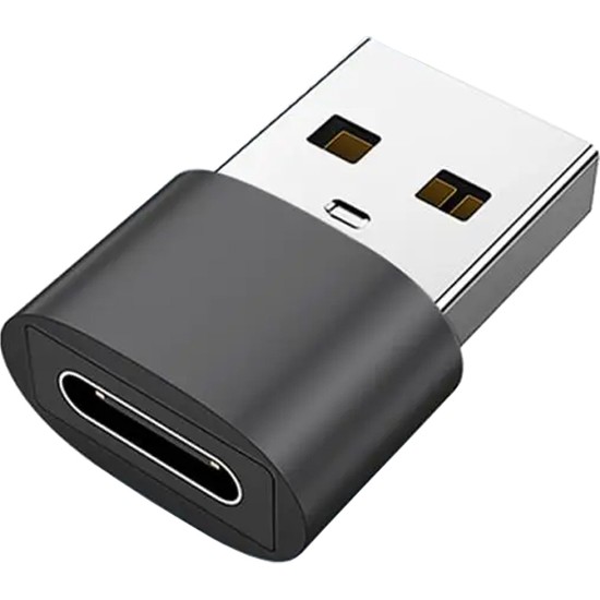 Coverzone USB 2.0 To Type-C Adaptörü USB Erkek Tip-C Dişi Fiyatı