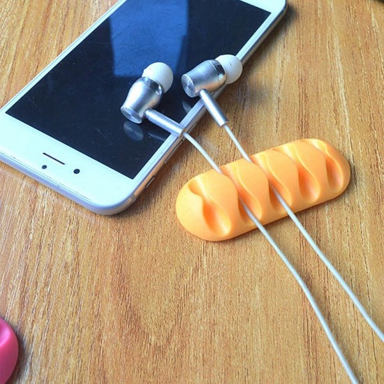 Humble 5 Klipsli Kablo Tutucu Silikon Kablo Düzenleyici USB Fiyatı