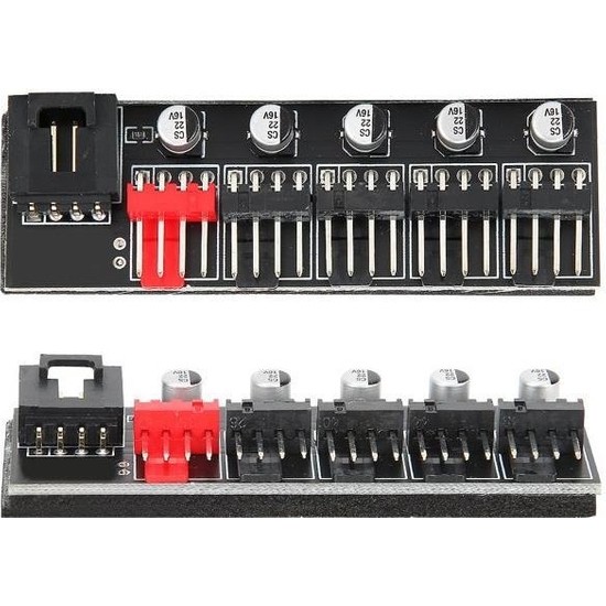 Temiz Pazar Fan Çoklayıcı 5 Port Y Pwm Splitter 4 Pin Hub Fiyatı