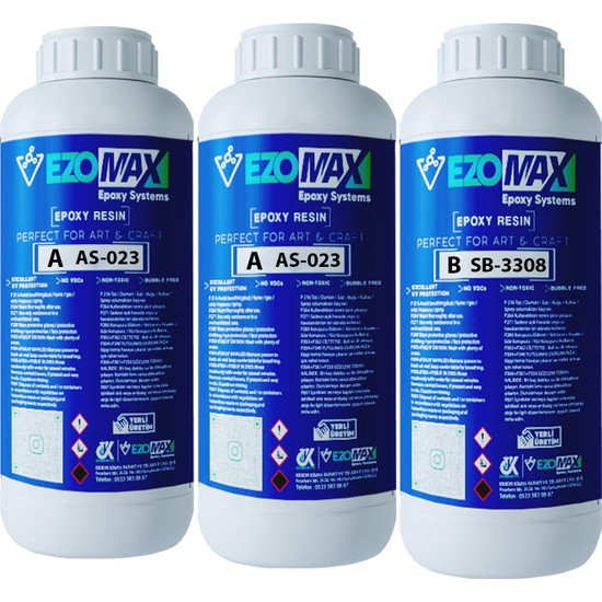 Ezomax Ultra Şeffaf Hızlı Hobby Epoxy Epoksi Reçine Ince Fiyatı