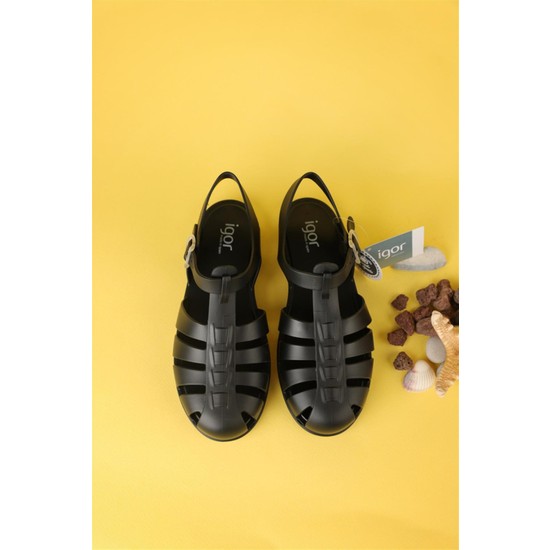 Igor 36-40 Numara Igor Biarritz Siyah Sandalet Fiyatı