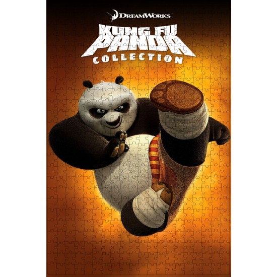 Kung Fu Panda Collection Film Posterinin 500 Parça Puzzle Fiyatı