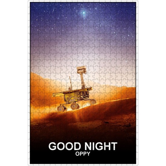 Good Night Oppy (2022) Film Posterinin 500 Parça Puzzle Fiyatı