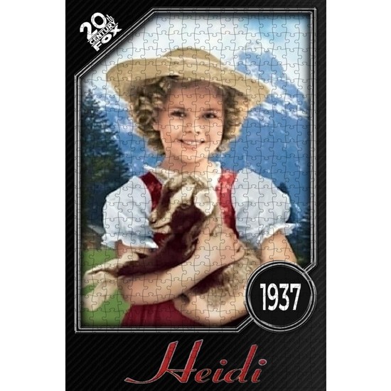 Heidi (1937) Film Posterinin 500 Parça Puzzle Yapbozu Fiyatı