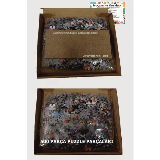 The Bad Guys (2022) Film Posterinin 500 Parça Puzzle Yapbozu Fiyatı