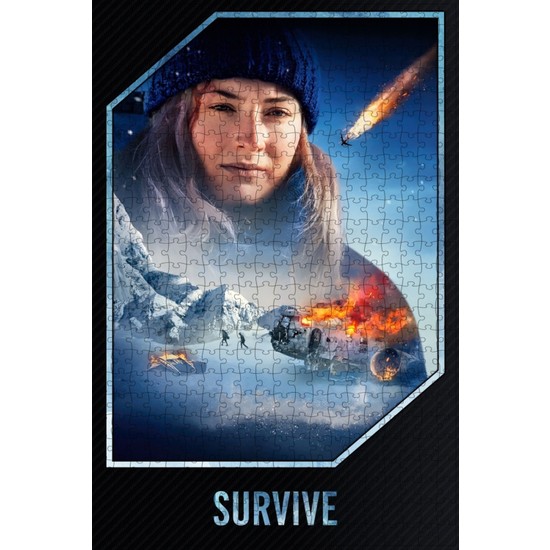 Survive (2022) Film Posterinin 500 Parça Puzzle Yapbozu Fiyatı