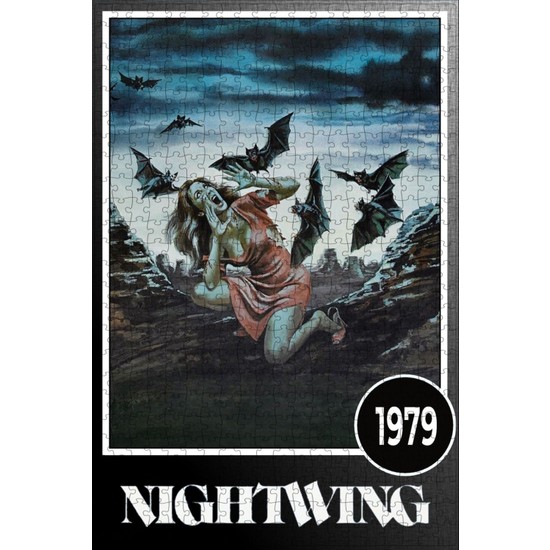 Nightwing (1979) Film Posterinin 500 Parça Puzzle Yapbozu Fiyatı