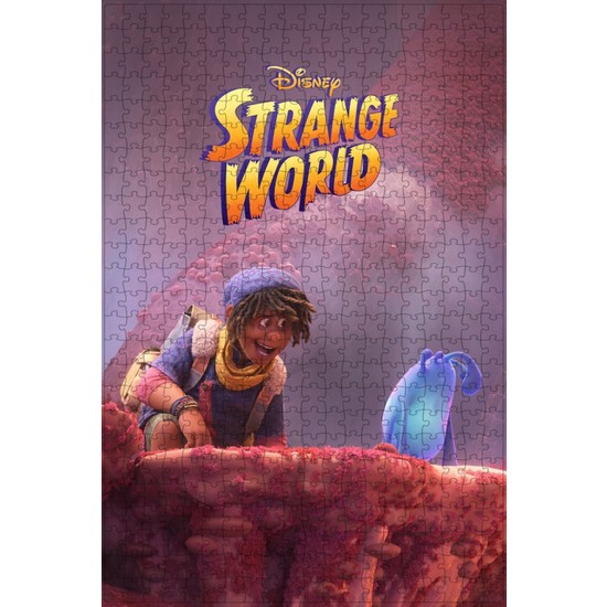 Strange World (2022) Film Posterinin 500 Parça Puzzle Fiyatı