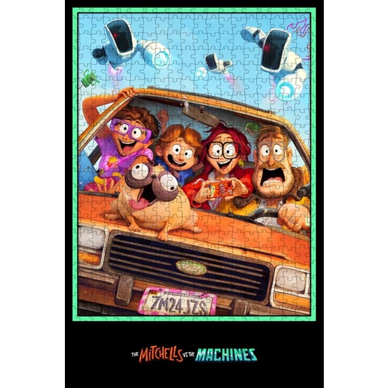 The Mitchells Vs. The Machines (2021) Film Posterinin 500 Fiyatı