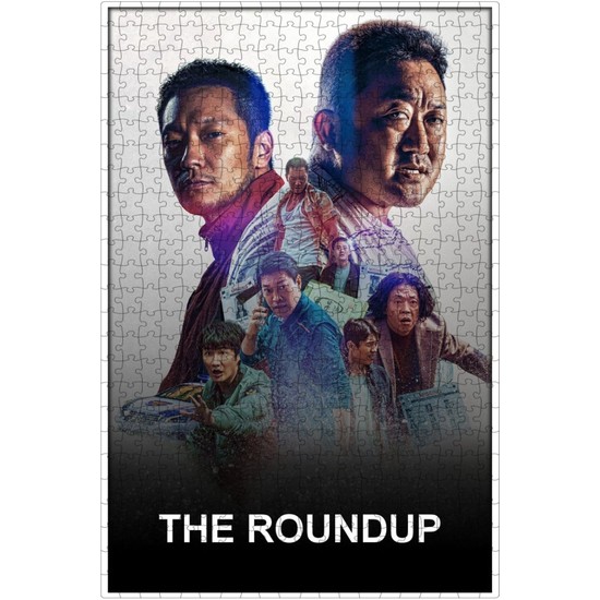 The Roundup (2022) Film Posterinin 500 Parça Puzzle Yapbozu Fiyatı