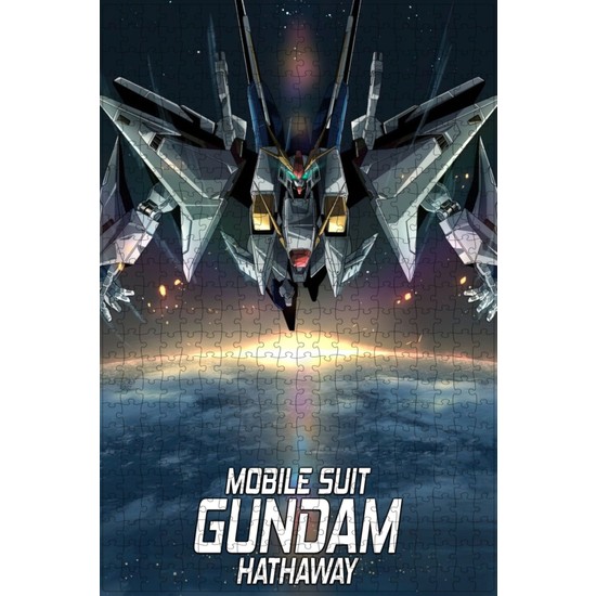 Mobile Suit Gundam Hathaway (2021) Film Posterinin 500 Parça Fiyatı