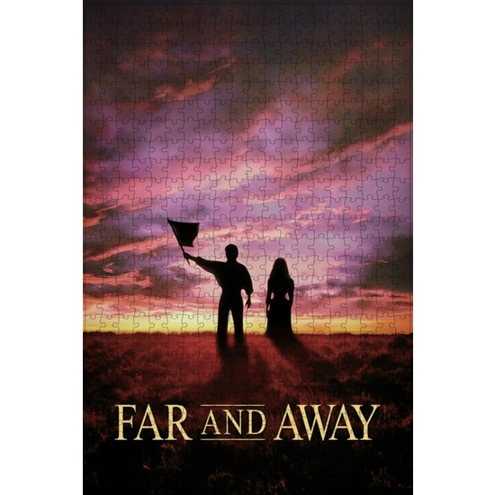 Far And Away (1992) Film Posterinin 500 Parça Puzzle Yapbozu Fiyatı