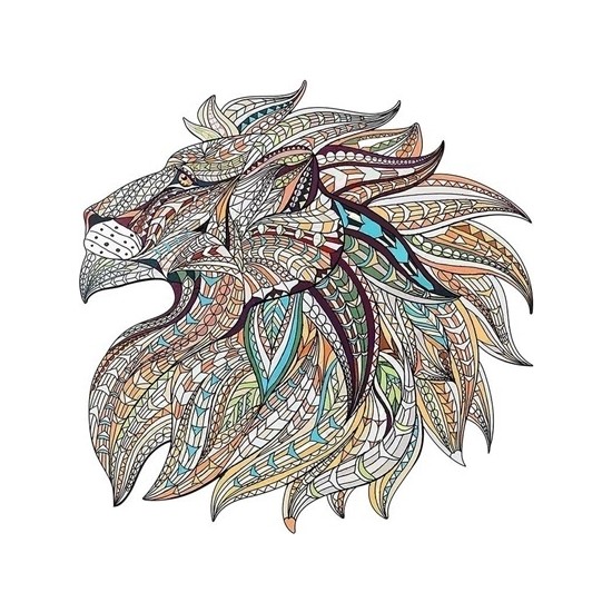 Flexible1 Aslan C Stili A4 Karton Ahşap Yapboz Tilki Yapboz Fiyatı