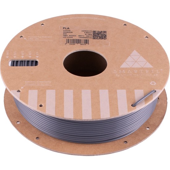 Smart Materials 3D Smartfil Pla 2.85MM Antrasit 750G Fiyatı