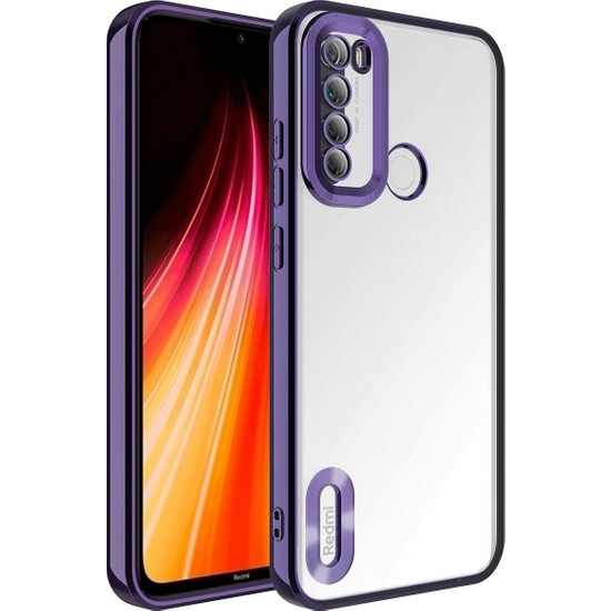 Vip Case Xiaomi Redmi Note 8 Logo Detaylı Kenarları Renkli Fiyatı