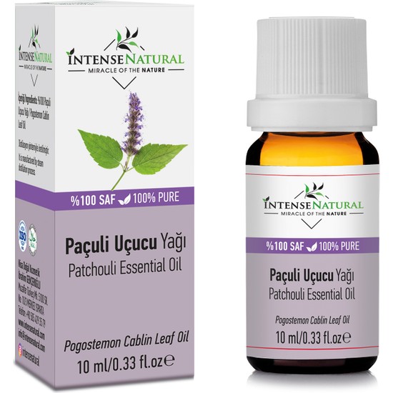 Intense Natural Paçuli (Tefarik) Uçucu Yağı 10 ml %100 Saf Fiyatı