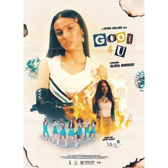Jeronkarji Olivia Rodrigo – Good 4 U (Şarkı Posteri) Tablo Fiyatı